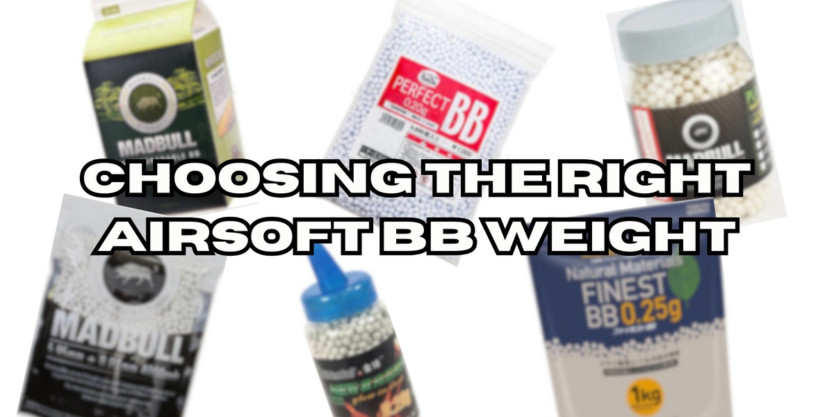 Choosing the Right Airsoft BB Weight | eHobbyAsia
