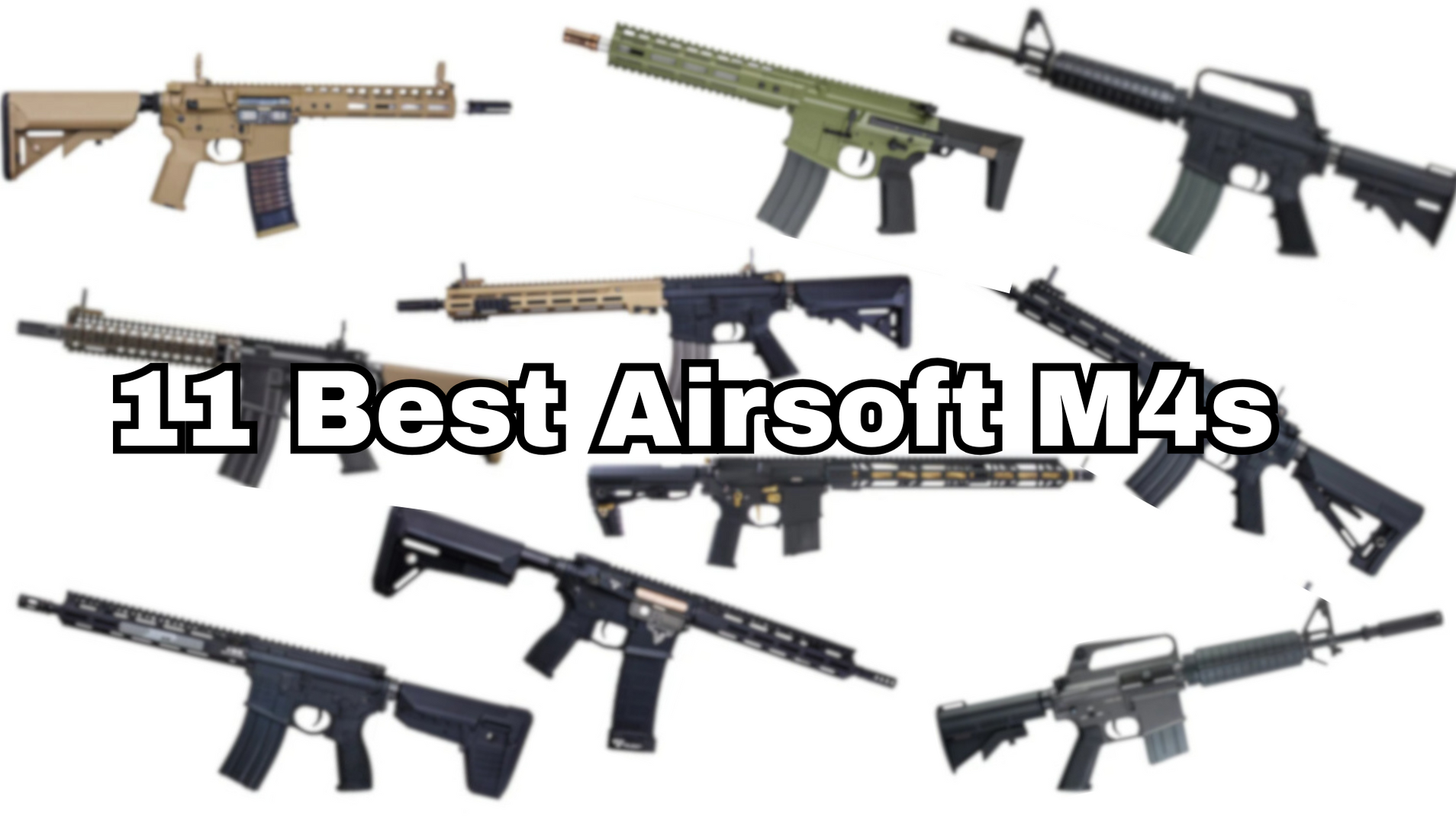 11 Best Airsoft M4s 2025 | eHobby Asia