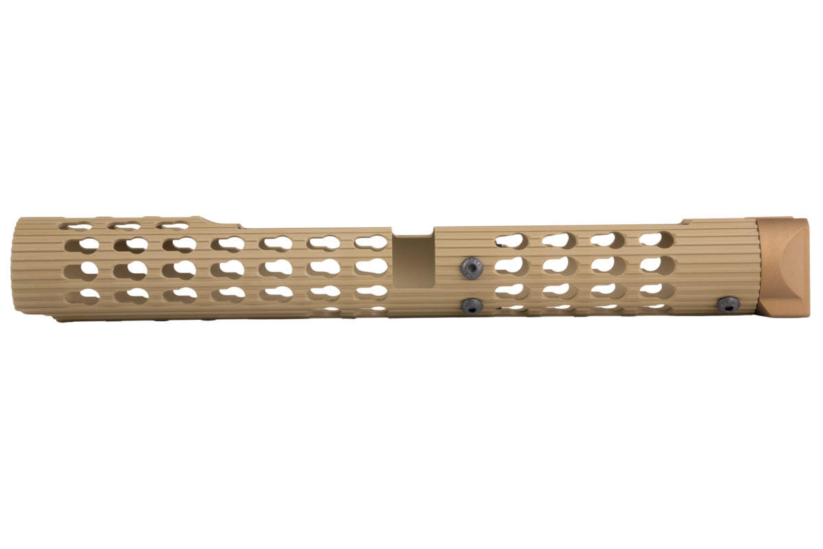 5KU VS-24 Aluminum AK Long Tubular Keymod Handguard for CYMA AK AEG ...