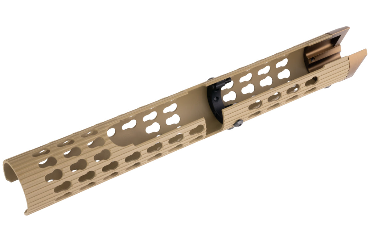 5KU VS-24 Aluminum AK Long Tubular Keymod Handguard for CYMA AK AEG ...