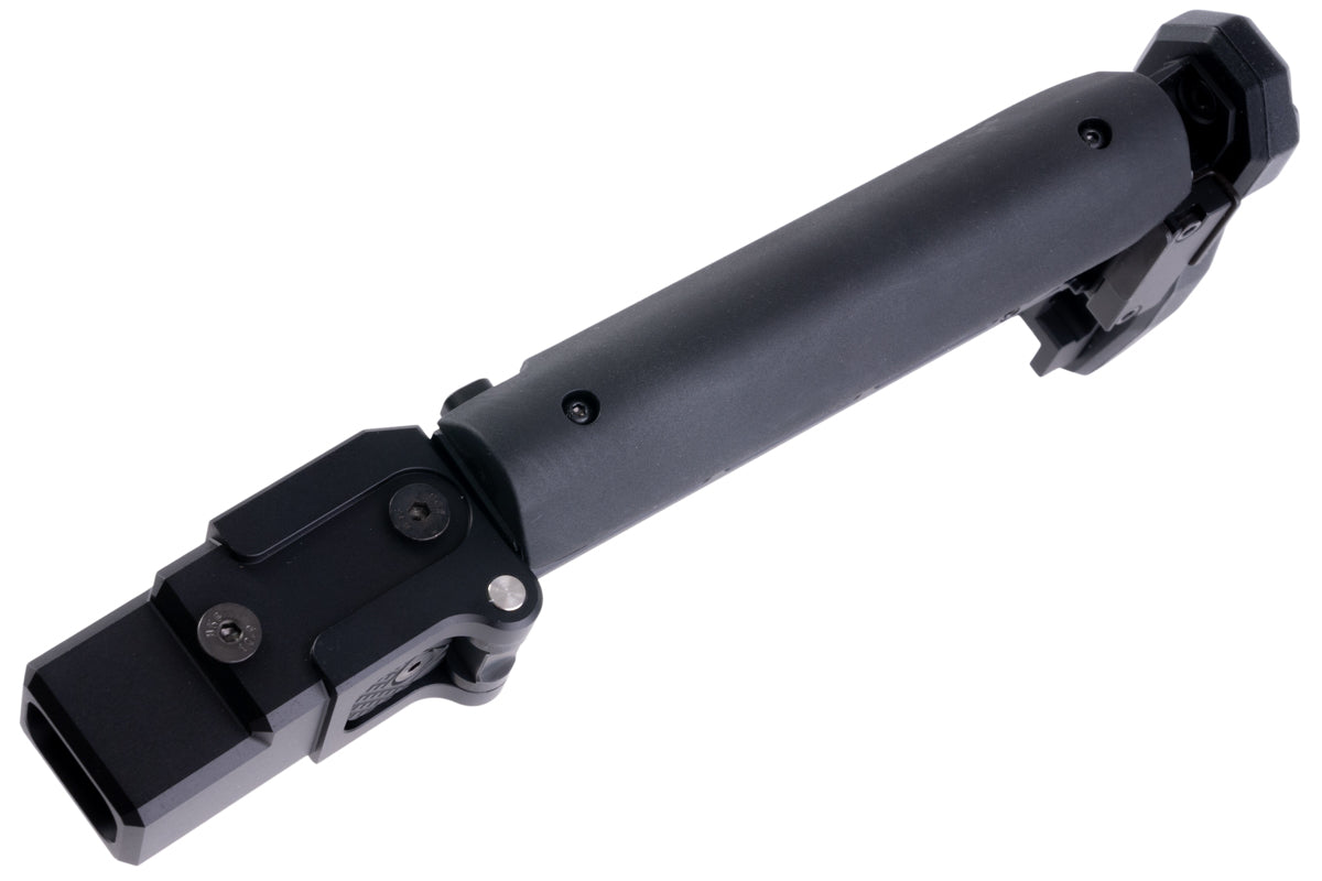 5KU Telescopic Buttstock with Cheek Riser For GHK AKM GBB V2 Airsoft ...