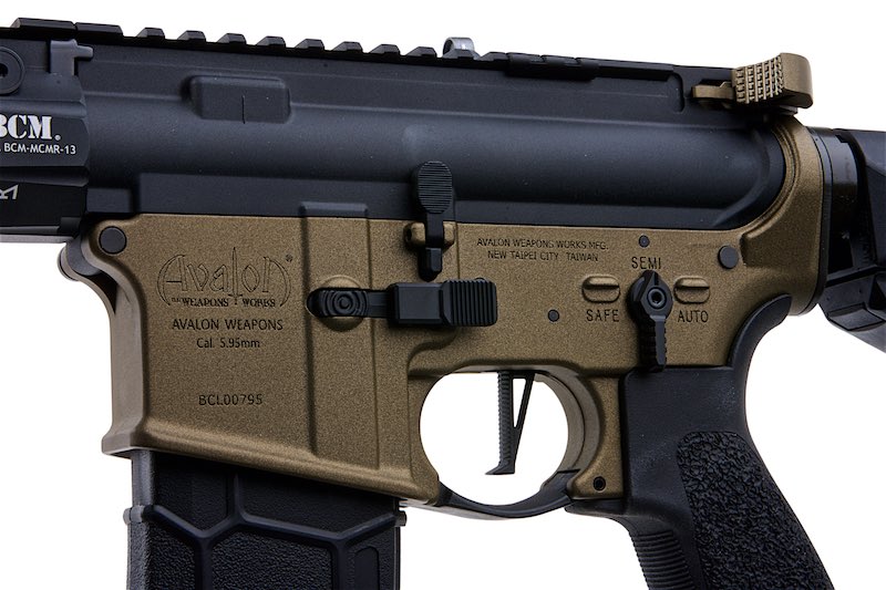 VFC Avalon Machete DMR AEG Airsoft (Built-in Gate Aster ETU/ Tan+Black)