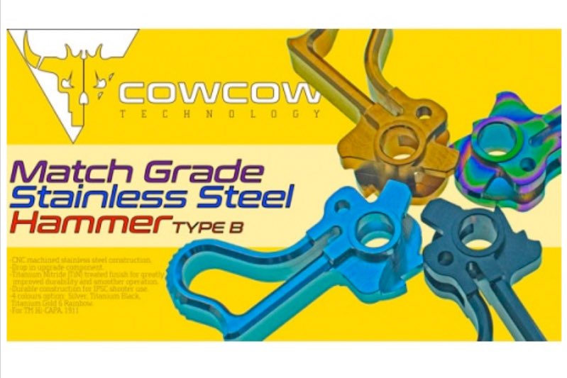COWCOW Technology Stainless Steel Hammer For Hi Capa/ 1911 Match Grade ...