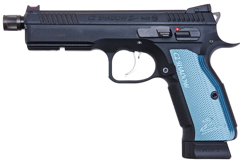 KJ Works (ASG) CZ Shadow 2 GBB Airsoft Pistol (Threaded Barrel ...