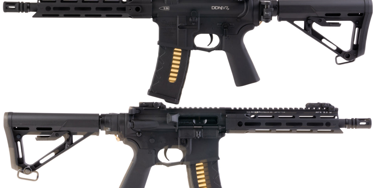 EMG (APS) Daniel Defense Licensed DDM4 V7P Pistol GBB Airsoft Rifle w ...