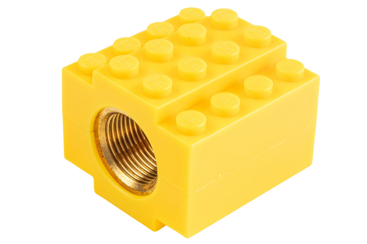 First Factory Block Flash Hider (14mmCCW/ Yellow) | eHobby Asia