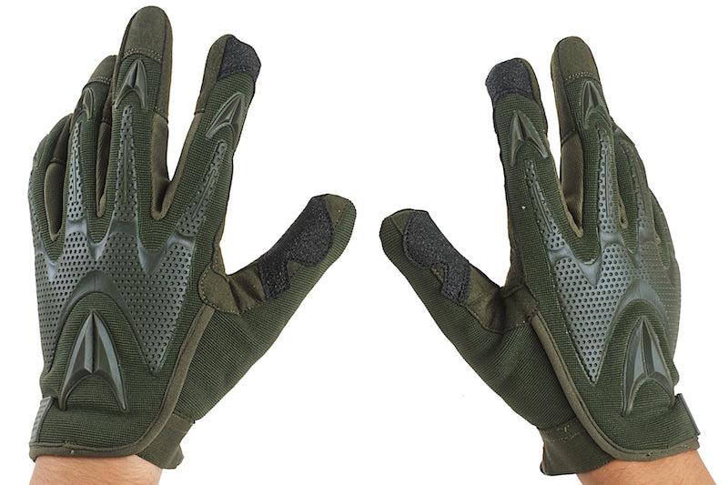 GK Tactical Fast Trigger Gloves (XXL Size / OD) | eHobby Asia