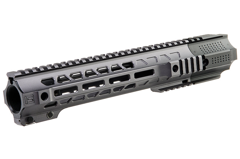 G&P Short Railed Handguard with SAI QD System for Tokyo Marui M4/ M16 AEG/ GBB Rifle (Gray)