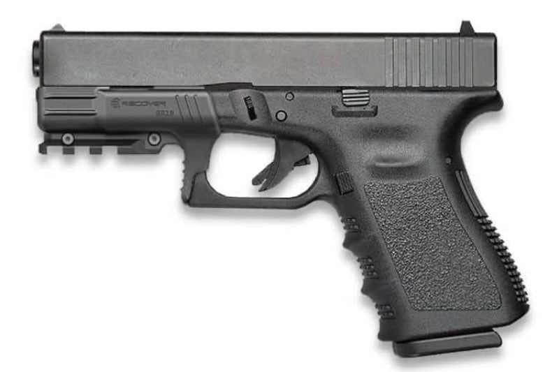 Recover Tactical GR19L Rail Adpater for Glock 19 & Glock 23 Gen 1 & Ge ...