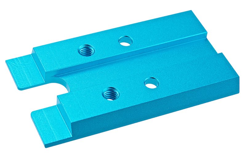 Novritsch Premium Red Dot Plate For SSP5 Airsoft (Light Blue)