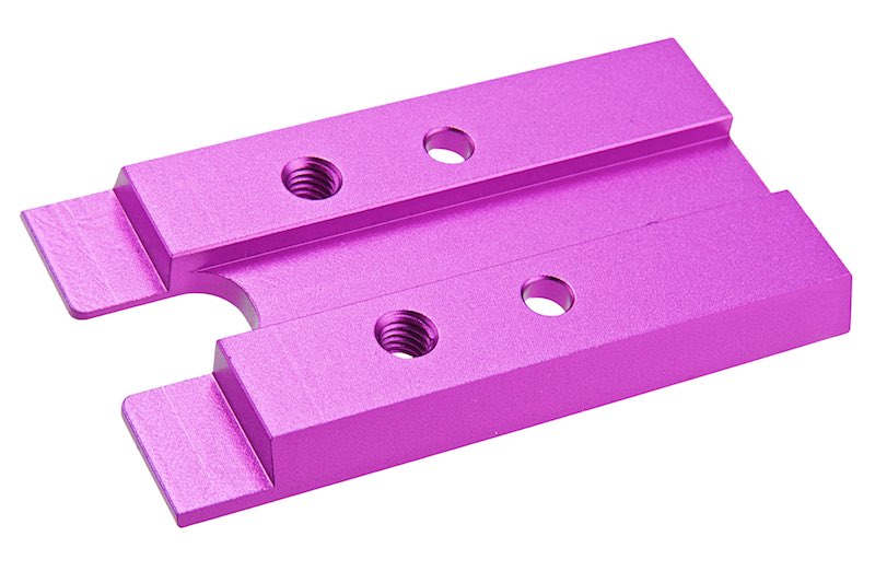 Novritsch Premium Red Dot Plate For SSP5 Airsoft (Purple)