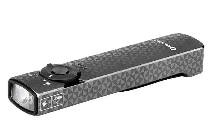 OLIGHT Arkfeld Stylish Dual Light Source EDC Flashlight w/ Green Laser (CW)