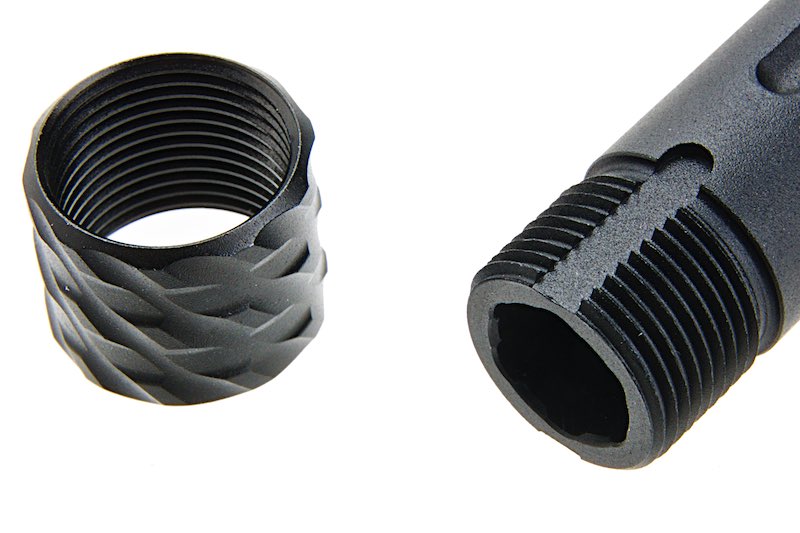 RGW Aluminum KI Threaded Barrel For SIG Sauer M17 GBB Airsoft (14mm CC ...