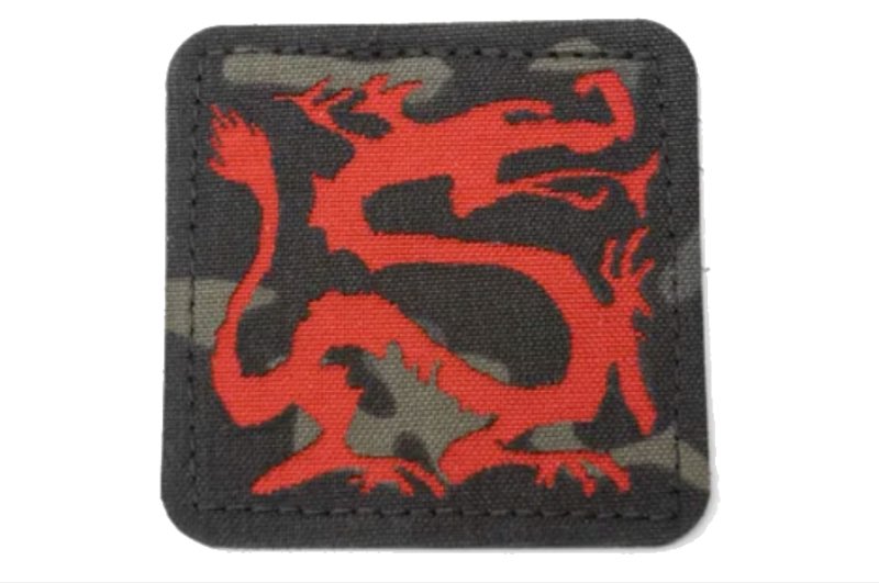 Ronin Tactics Dragon Nylon Logo Patch (Limited Edition/ Black MCM ...