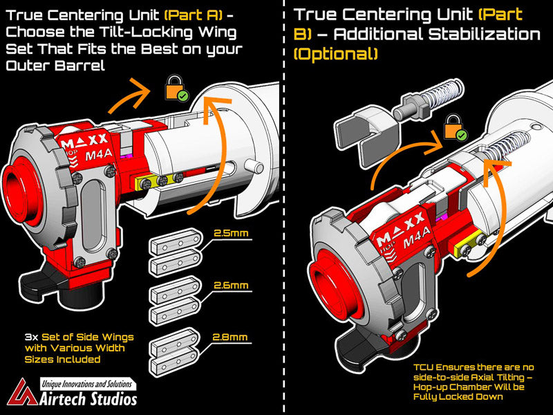 Airtech Studios New Gen Series TCU True Centering Unit & Various Side ...
