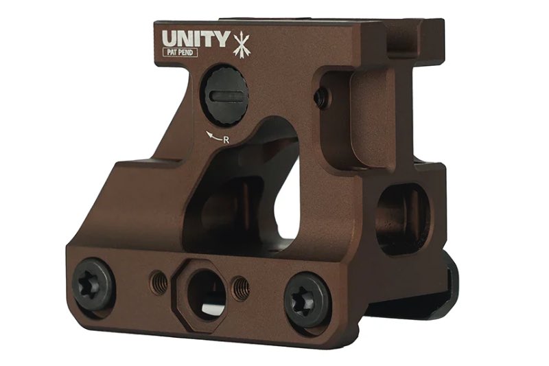 PTS Unity Tactical FAST MRO Mount (Bronze)