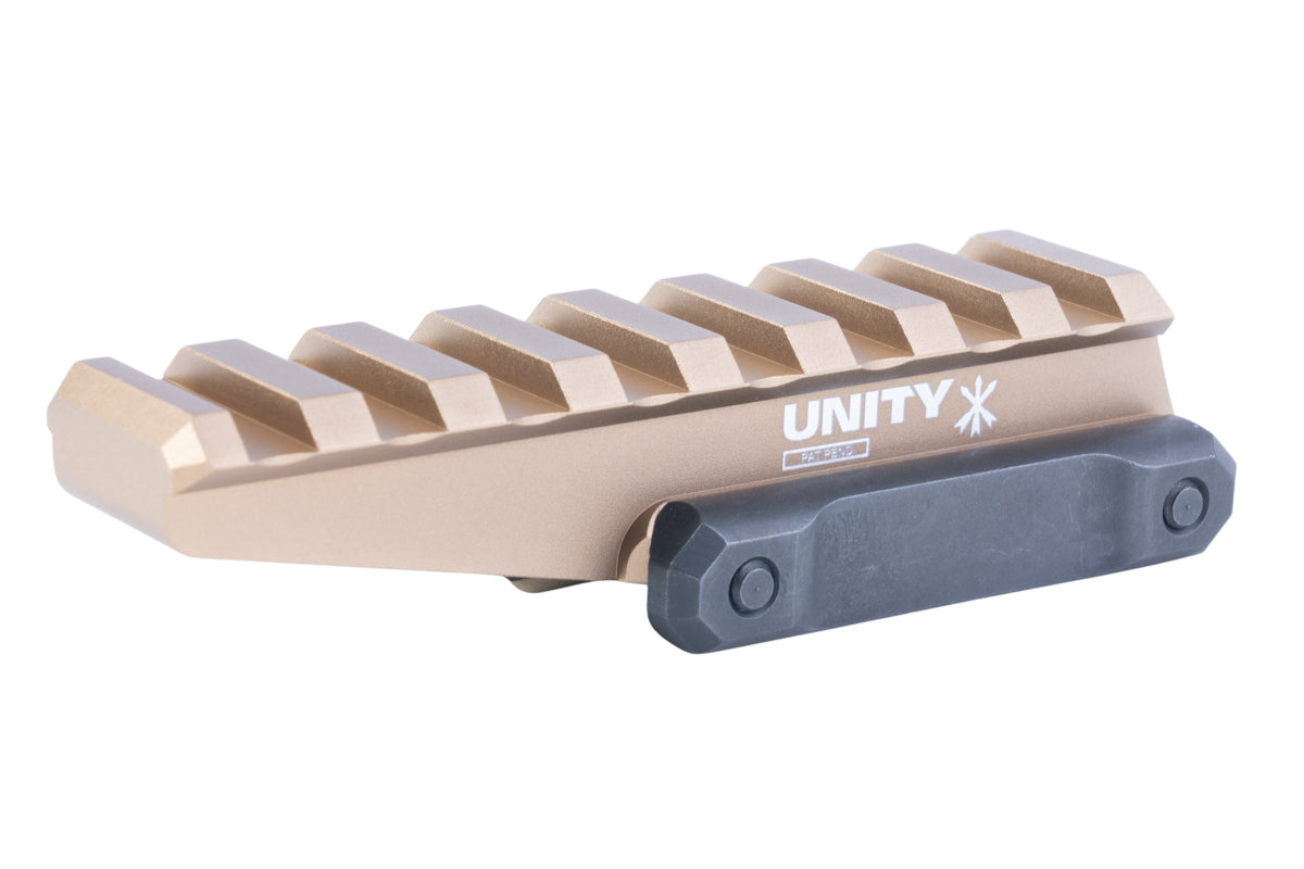 PTS Aluminum Unity 20mm Tactical FAST Optic Riser (DE/ PTS Version)