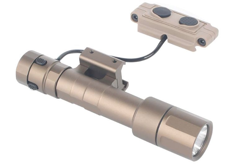 WADSN CD Style RE Airsoft 2.0 Flashlight with Rail Mount/ Switch (DE ...