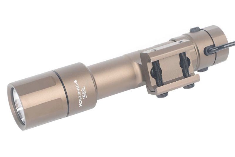 WADSN CD Style RE Airsoft 2.0 Flashlight with Rail Mount/ Switch (DE ...