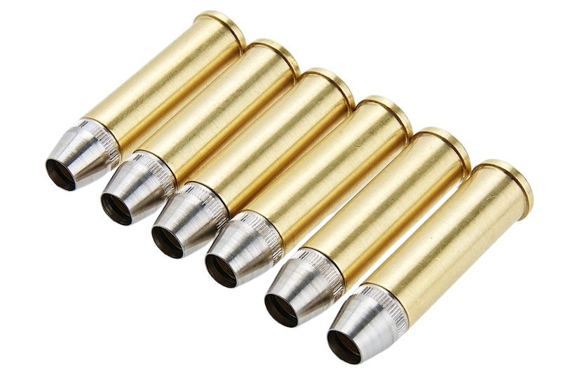 WinGun Metal Brass Shells for WinGun / Dan Wesson 6mm Airsoft Co2 ...