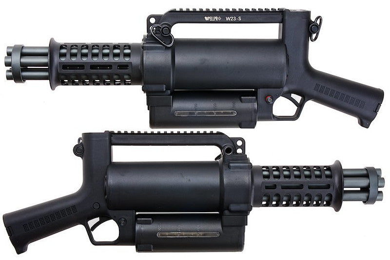 WELL PRO M134 Mini Vulcan Rotating Gatling Airsoft AEG | eHobby Asia