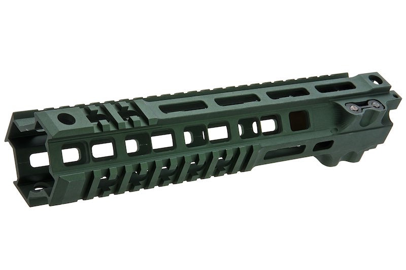 Z-Parts Aluminum MK4 10 inch Rail w/ Barrel Nut for GHK M4 GBB Airsoft ...