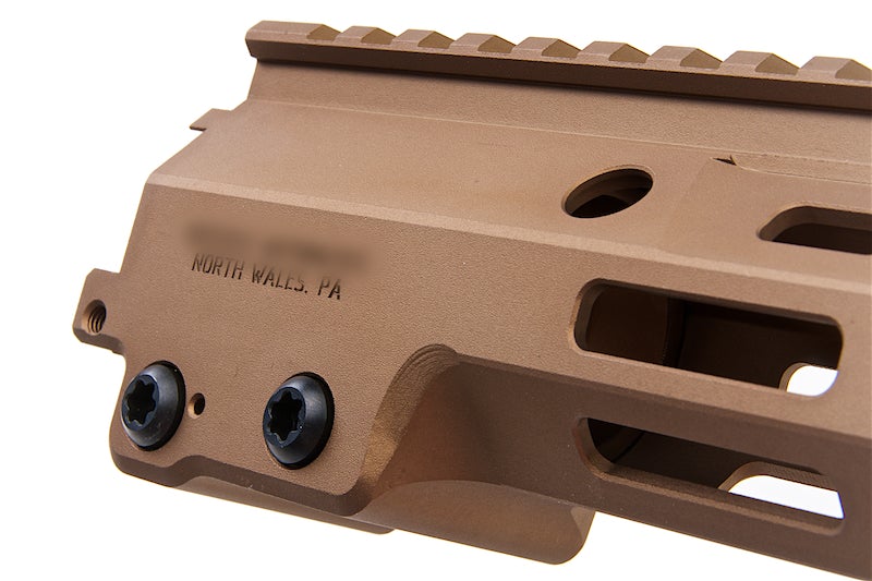 Angry Gun Aluminum MK16 M LOK 9.3 inch Rail Airsoft Version for AEG/ G ...