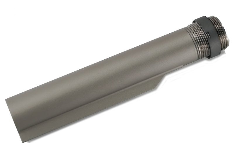 BJ TAC M4 6 Position Buffer Tube For Tokyo Marui MWS M4 GBB Airsoft Rifle (Grey)