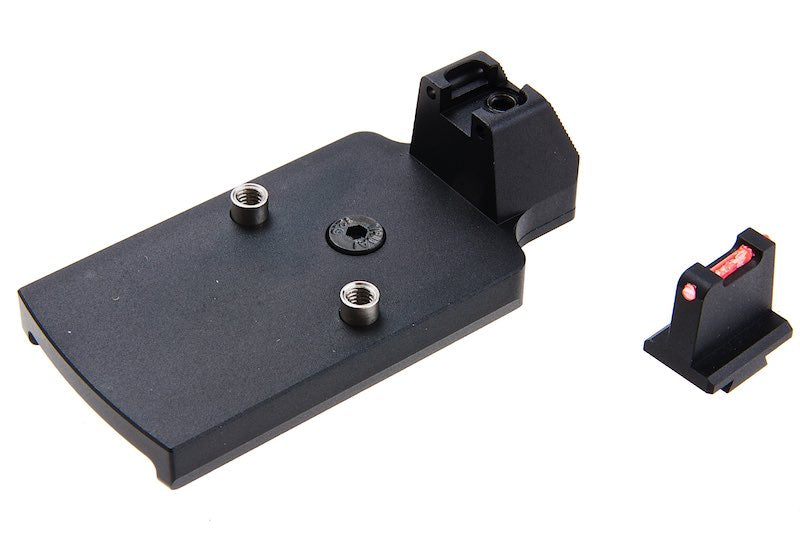 C&C Tac Tri Style RMR Ready Sight Set Adapter Plate Mount For Marui Hi ...