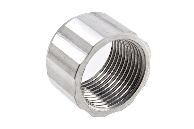 Dynamic Precision Thread Protector Type B M14 CCW (Silver)