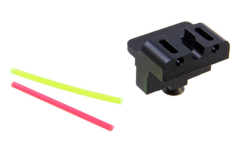 Dynamic Precision Fiber Optic Rear Sight for Marui / WE Model 17 GBB