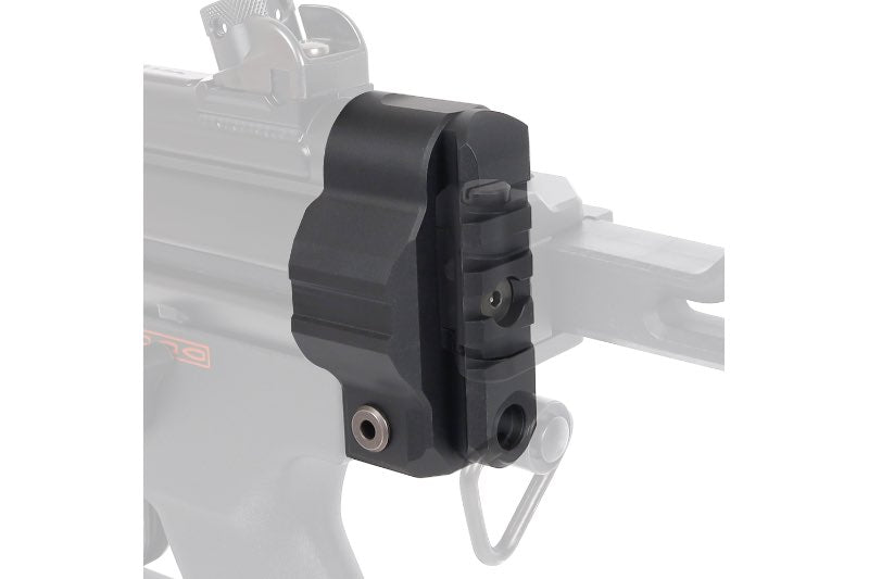 First Factory Picatinny Rear Stock Base for Marui NGRS MP5A5/ VFC MP5A5 ...