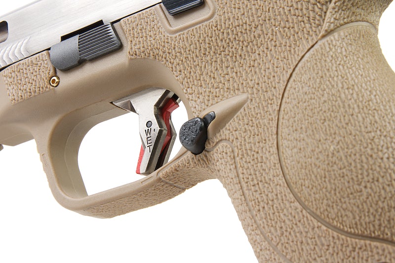 WE M&P T8B Custom Big Bird AUTO GBB Pistol (Vented/ SV / TAN) | eHobby Asia