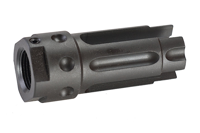 Knight's Armament Airsoft (Madbull) QDC 3-Prong Flash Hider (14mm CW)