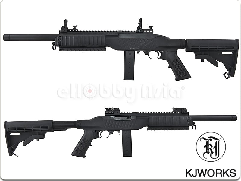 KJ Works KC02 .22 Tactical Carbine (Ver2 with Long Mag) | eHobby Asia
