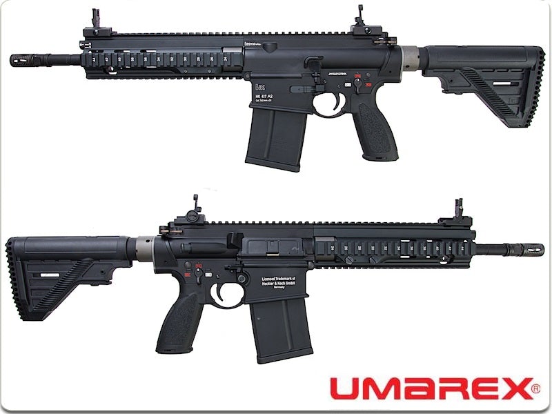 Umarex HK417 Gas Blow Back GBB Rifle (by KWA) | eHobby Asia