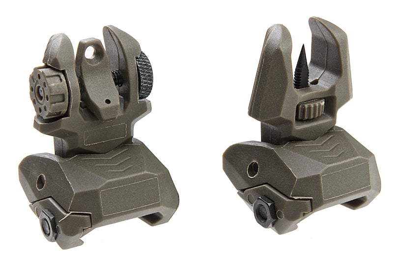 Army Force FAB F&B Sight Set (Olive Drab)