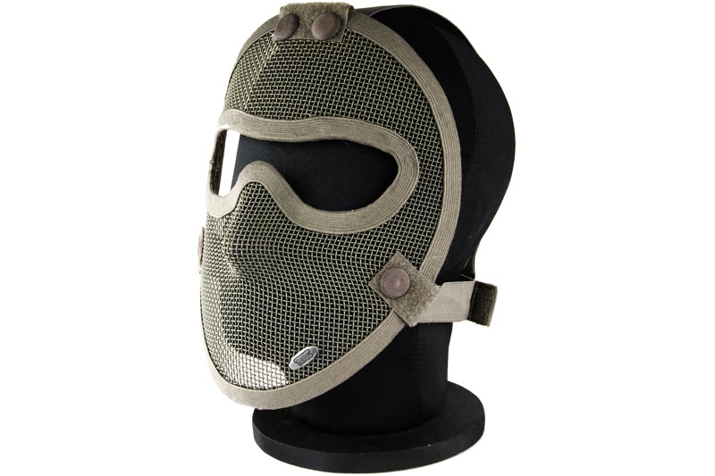 TMC Strike Mesh Full Face Mask (Range Green) - eHobbyAsia