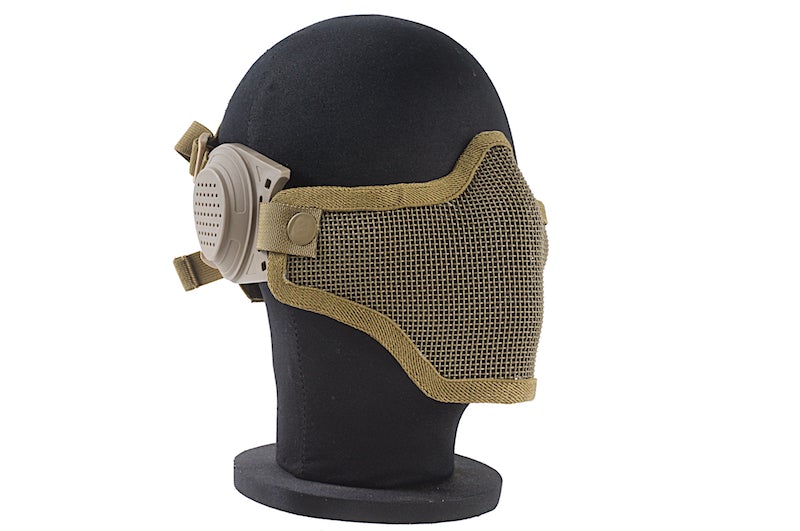 TMC Mesh Mask with Ear Cover (Khaki) | eHobby Asia