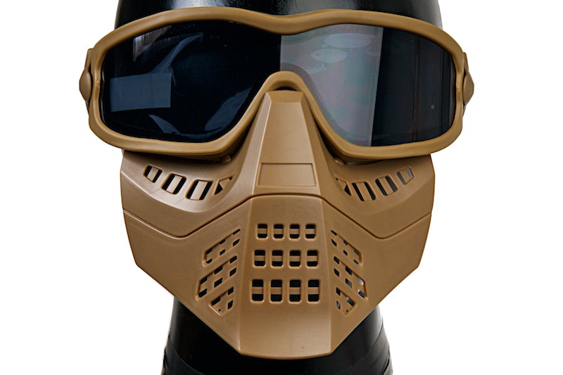 TMC Impact-Rated Goggle with Mask (Coyote Brown)
