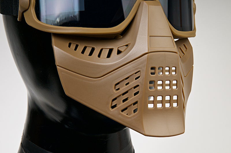 TMC Impact-Rated Goggle with Mask (Coyote Brown)
