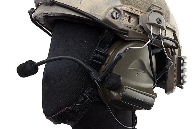 Z Tactical Military Style Noise Canceling Headset for FAST helmets ...