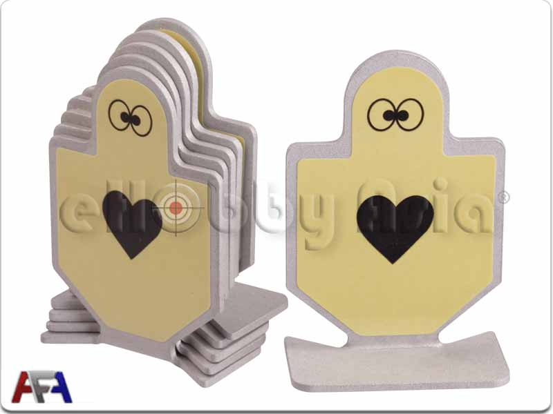 ARMY FORCE Brave Warrior Metal Target (6pcs Set) | eHobby Asia