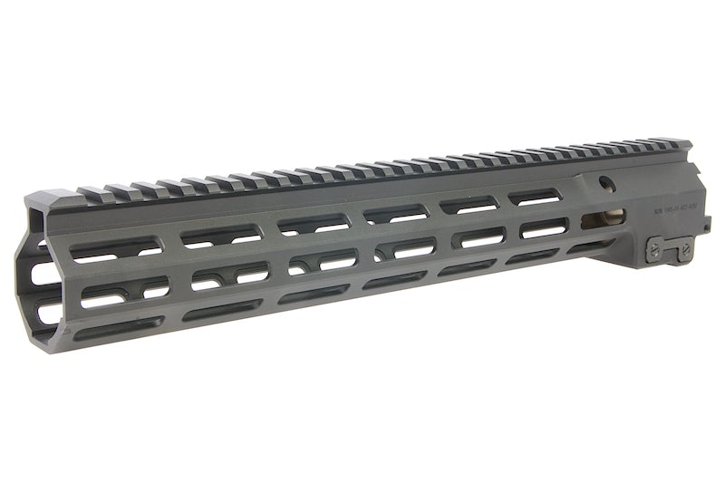 Angry Gun Aluminum MK16 M LOK 13.5" Rail Gen 2 Handguard for AEG/GBB/PTW (Sopmod Block III)