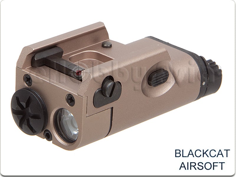 Blackcat Airsoft XC Style Tactical Flashlight (Tan) | eHobby Asia