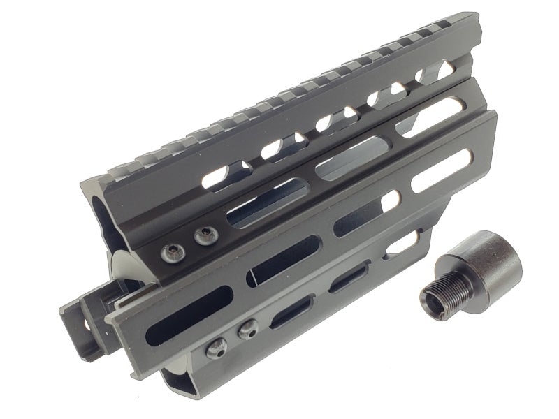 BATTLEAXE CNC Metal P90 RAS Handguard (Keymod/ M LOK) | eHobby Asia