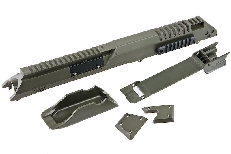 Csi Airsoft Conversion Kit For Xr 5 Aeg Rifle Olive Drab