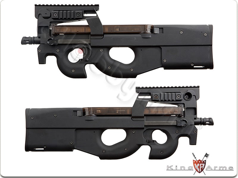 King Arms FN P90 Tactical (Black) — eHobbyAsia
