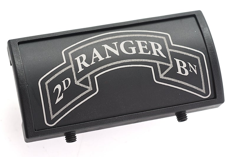 Custom Gun Rails (CGR) Aluminum Rail Cover (2ND Ranger Battalion Scroll ...