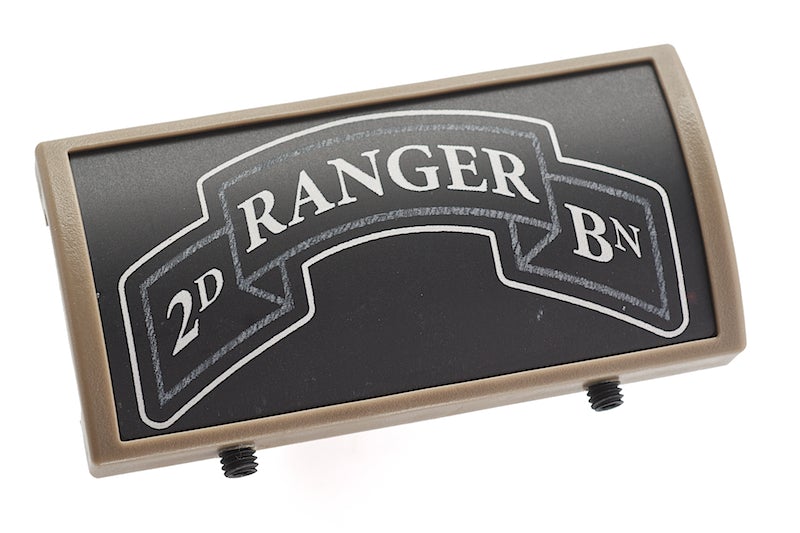 Custom Gun Rails (CGR) Aluminum Rail Cover (2ND Ranger Battalion Scroll ...